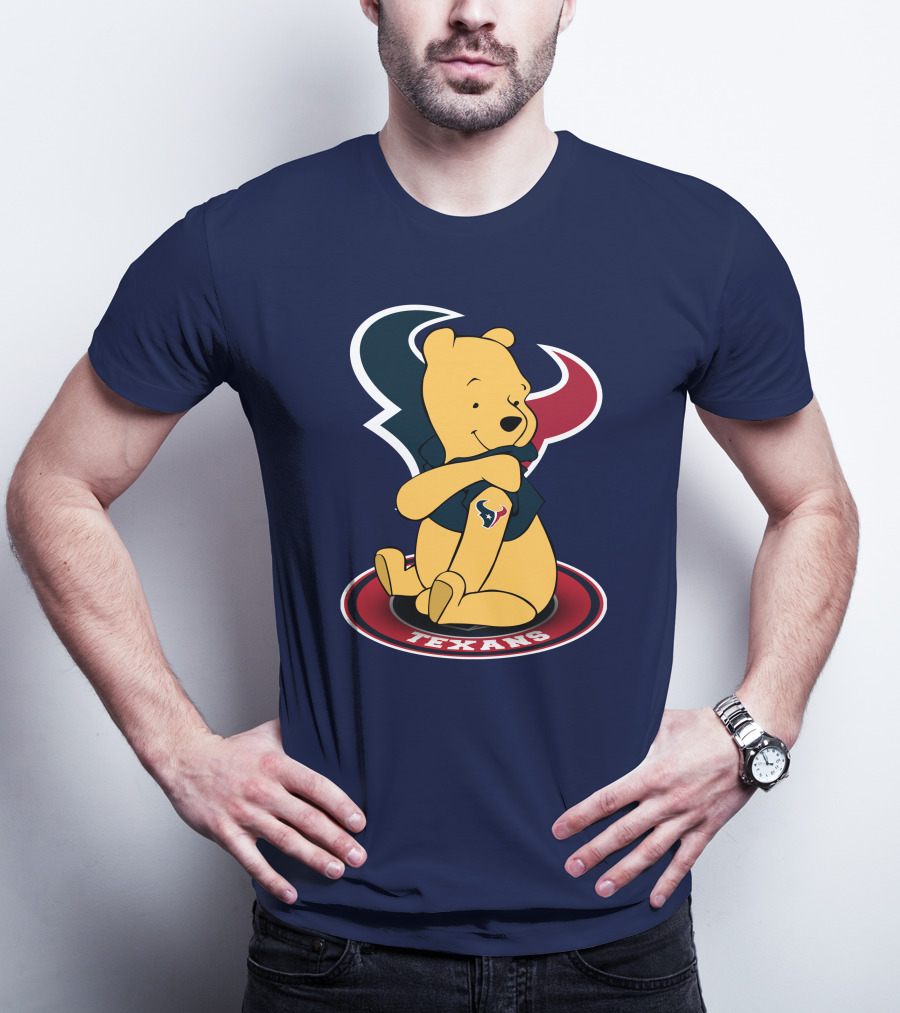 Houston Texans Winnie The Pooh Texans T-Shirt