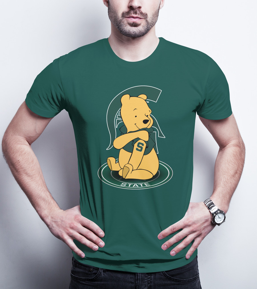 Michigan State Spartans Winnie The Pooh State T-Shirt