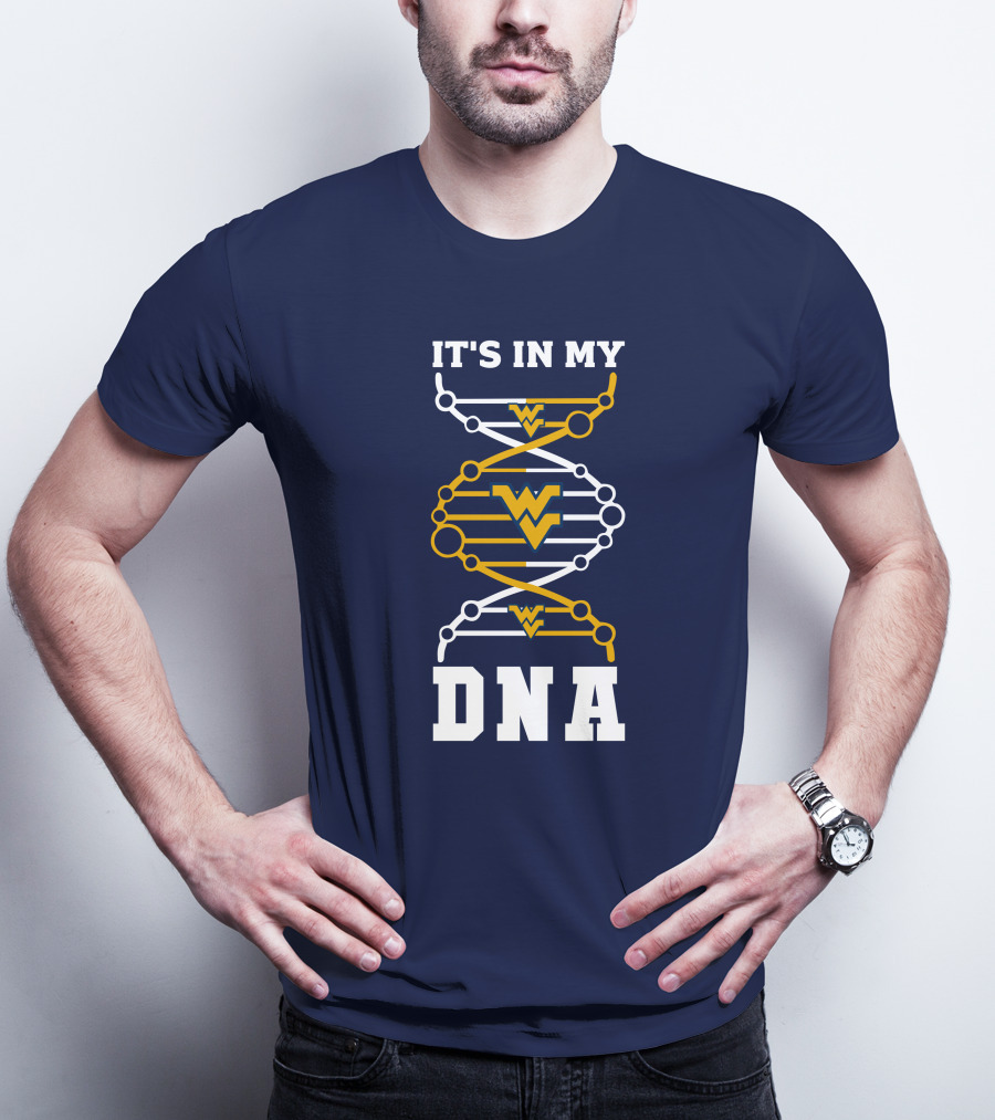 West Virginia Mountaineers It's In My DNA WVU T-Shirt