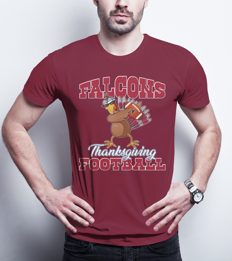 Falcons Thanksgiving Football T-Shirt