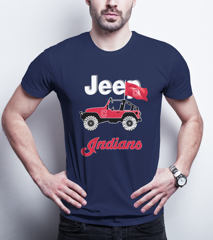 Jeep Indians C Flag T-Shirt