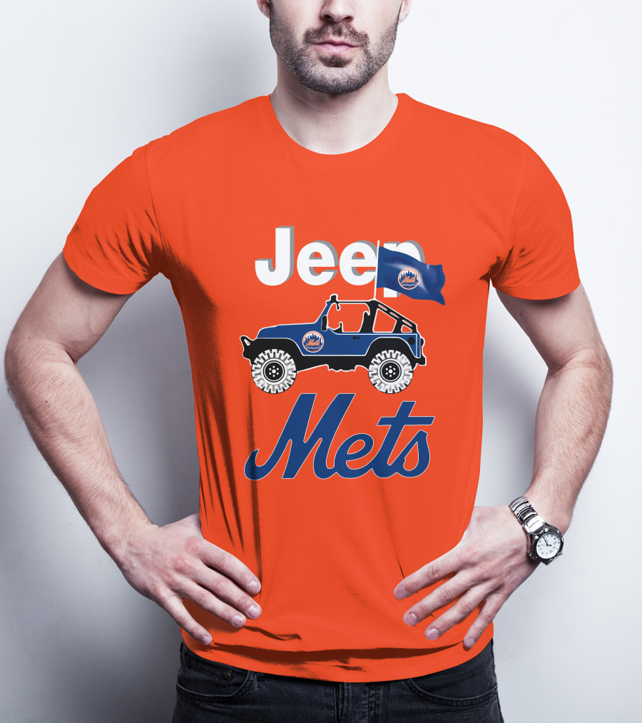 Jeep New York Mets Are Coming T-Shirt