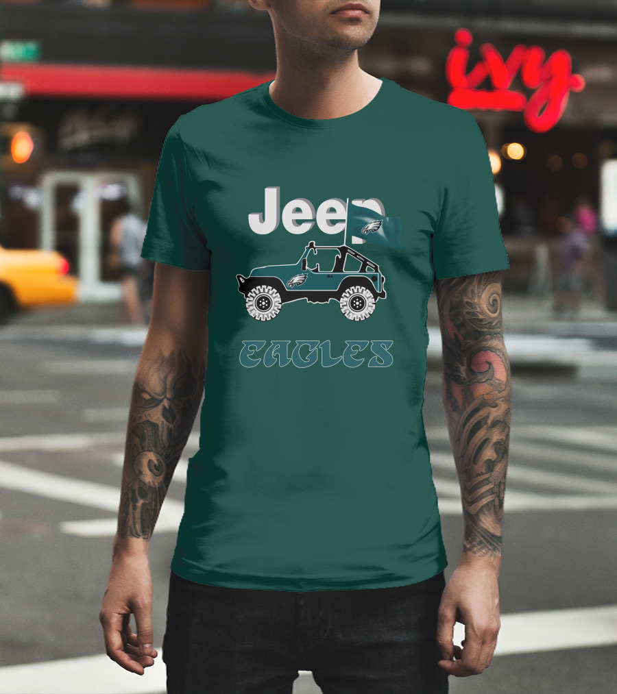 Jeep Philadelphia Eagles T-Shirt