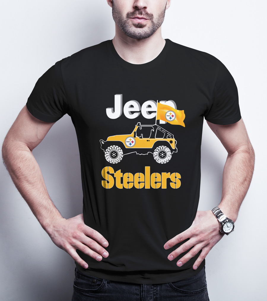 Pittsburgh Steelers Jeep Off-Road Adventure T-Shirt