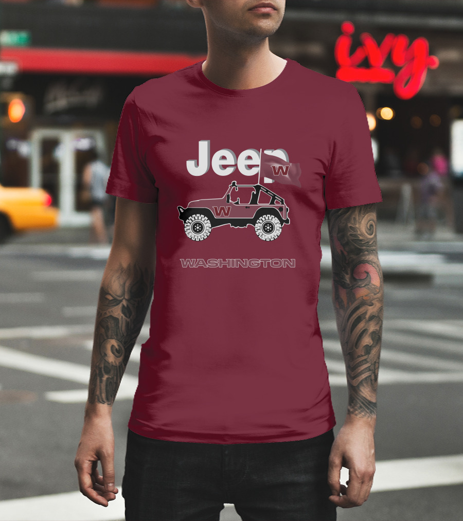 Washington Football Team Jeep Enthusiast T-Shirt