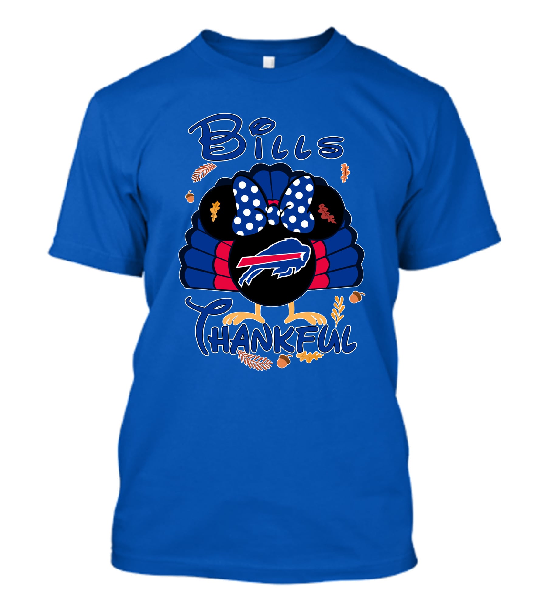 Bills Thankful Buffalo Bills Minnie Thanksgiving T-Shirt