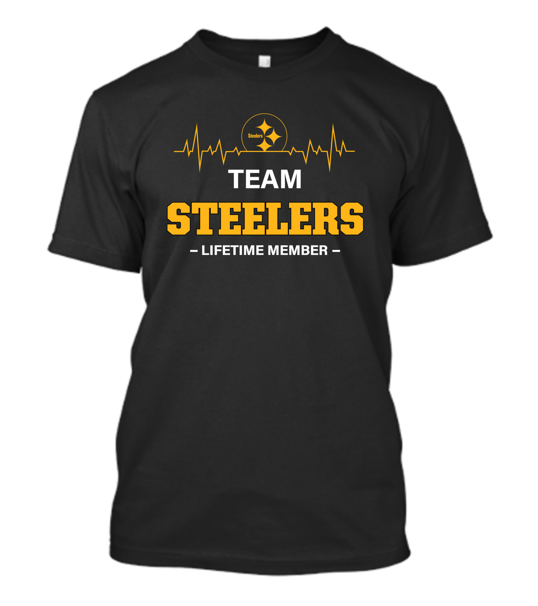 Team Steelers Lifetime Member T-Shirt