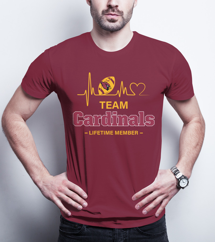 Team Cardinals Lifetime Member T-Shirt