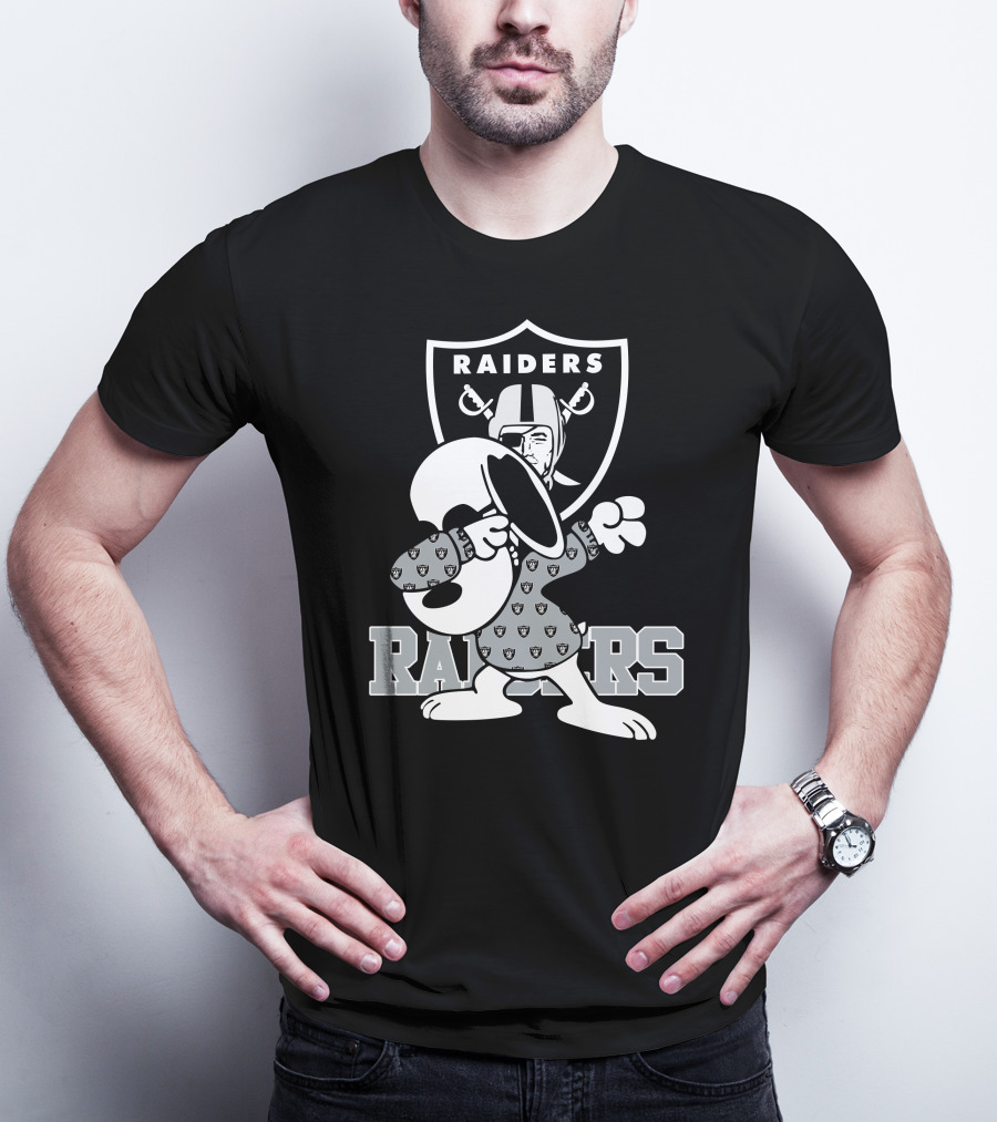 Las Vegas Raiders Snoopy Dabbing Raiders T-Shirt