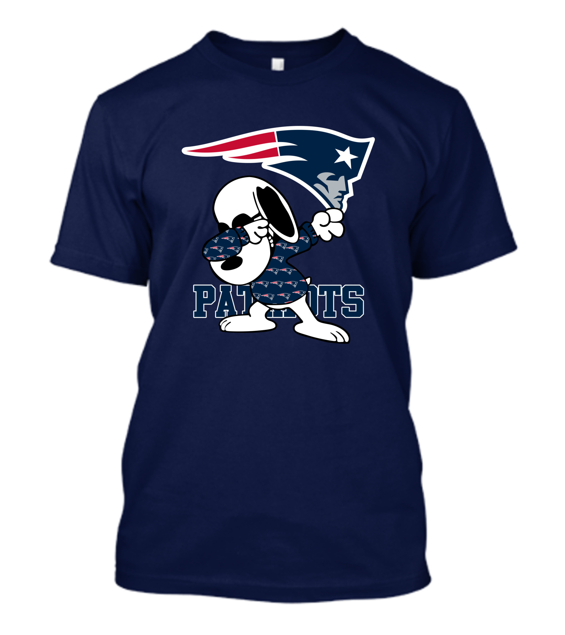 New England Patriots Snoopy Dabbing Patriots T-Shirt