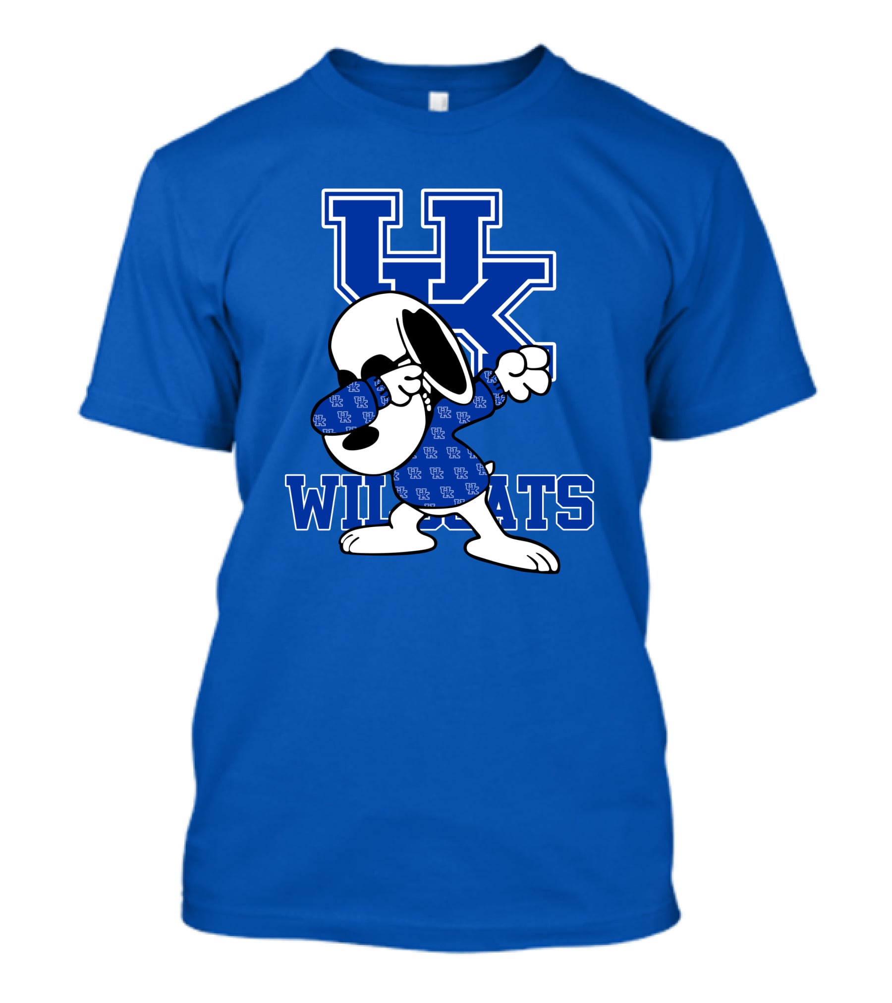Kentucky Wildcats UK Snoopy Dabbing Basketball T-Shirt