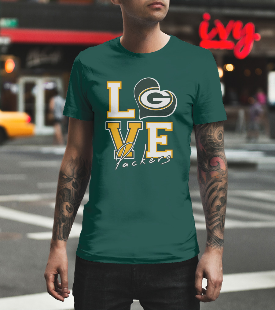 LOVE Packers Green Bay T-Shirt