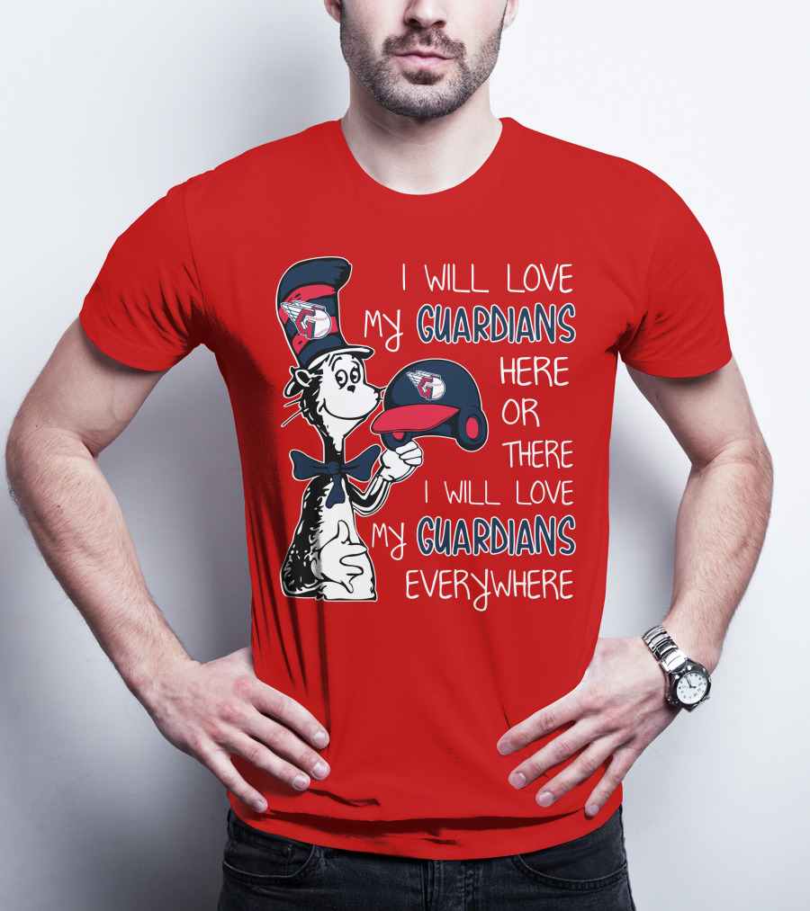 I Will Love My Guardians Here Or There I Will Love My Guardians Everywhere T-Shirt