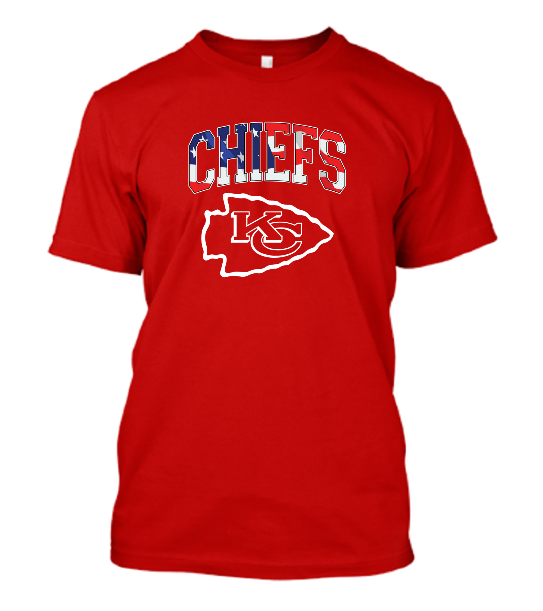 Chiefs Kc Kansas City American Flag T-Shirt