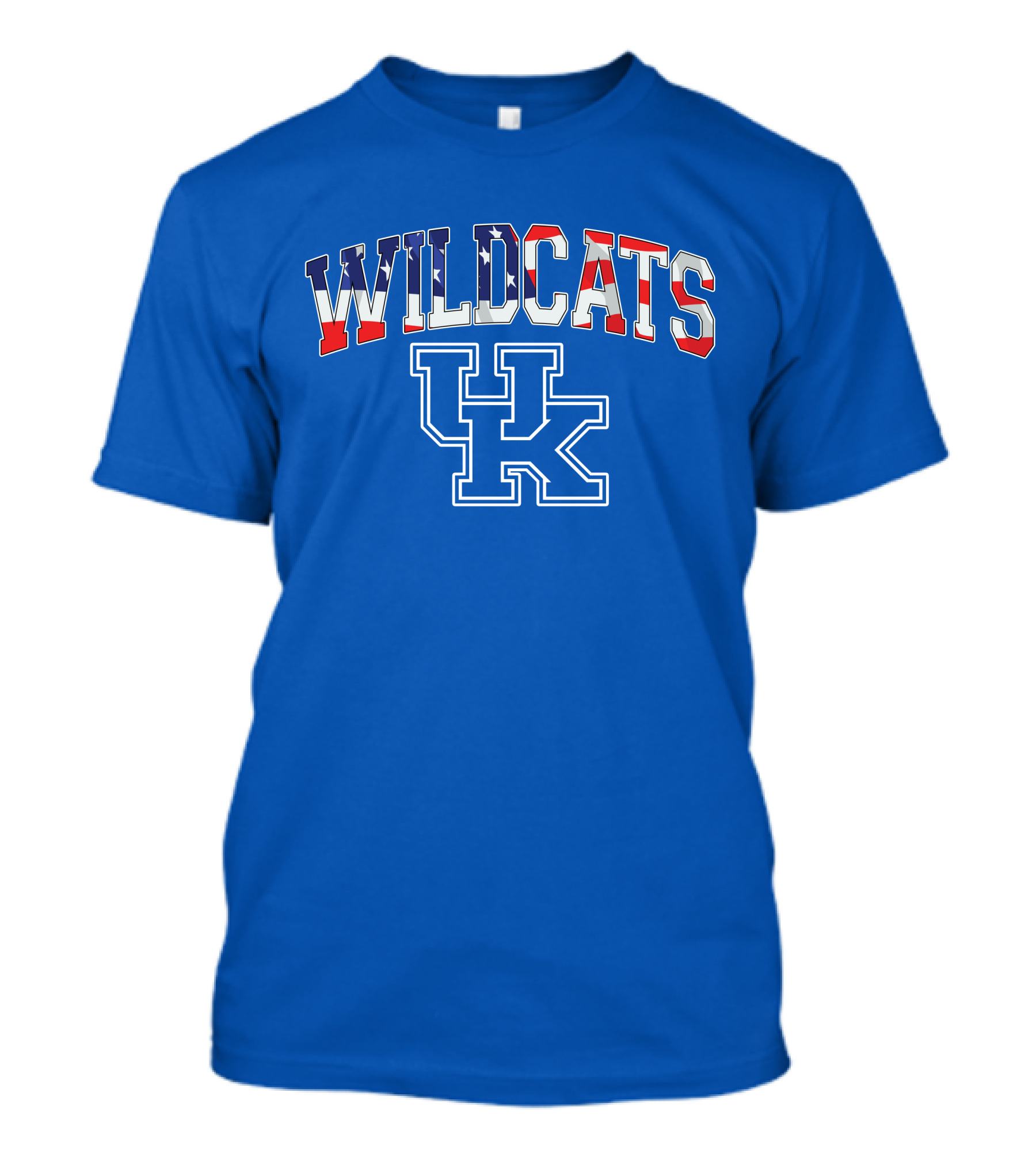 WILDCATS UK American Flag T-Shirt