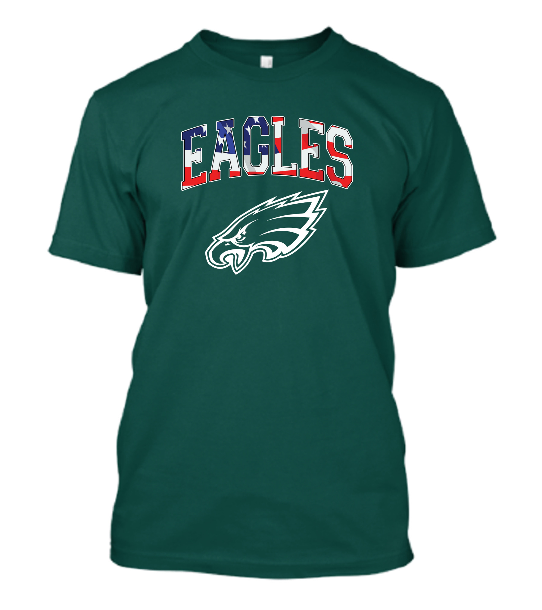 Eagles American Flag Philadelphia T-Shirt