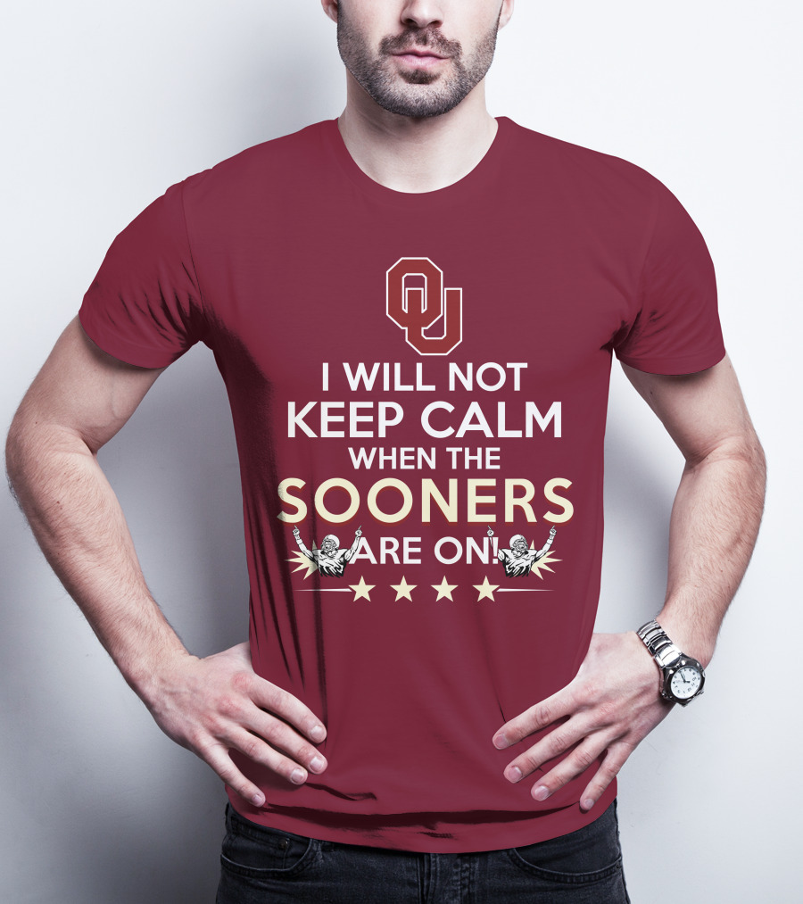 Ou Sooners Excitement Keep Calm Struggle T-Shirt