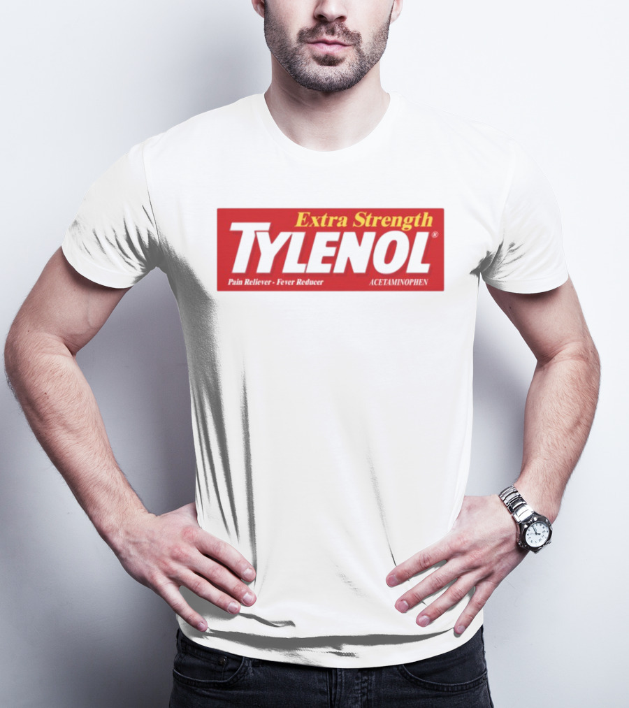 Methsyndicate Extra Strength Tylenol Pain Reliever Fever Reducer Acetaminophen T-Shirt