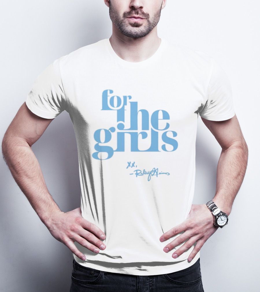 Turning Point USA For The Girls Featuring Riley Gaines Signature T-Shirt