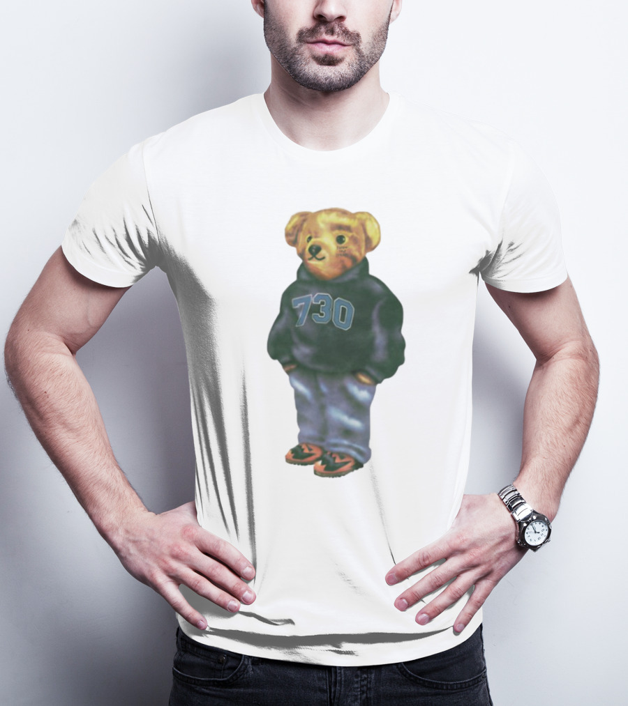 730 Bear Fresh Blank And Jeans Look T-Shirt