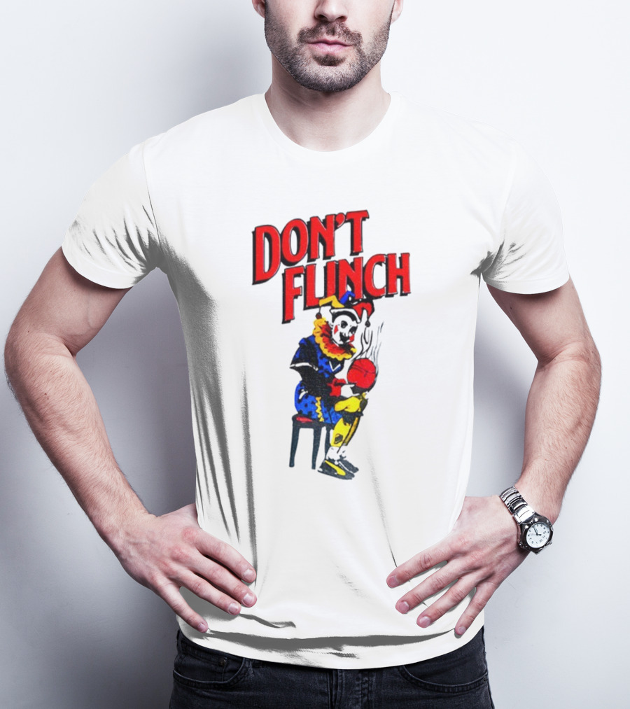 Tyrese Haliburton Basketball Clown Don't Flinch T-Shirt
