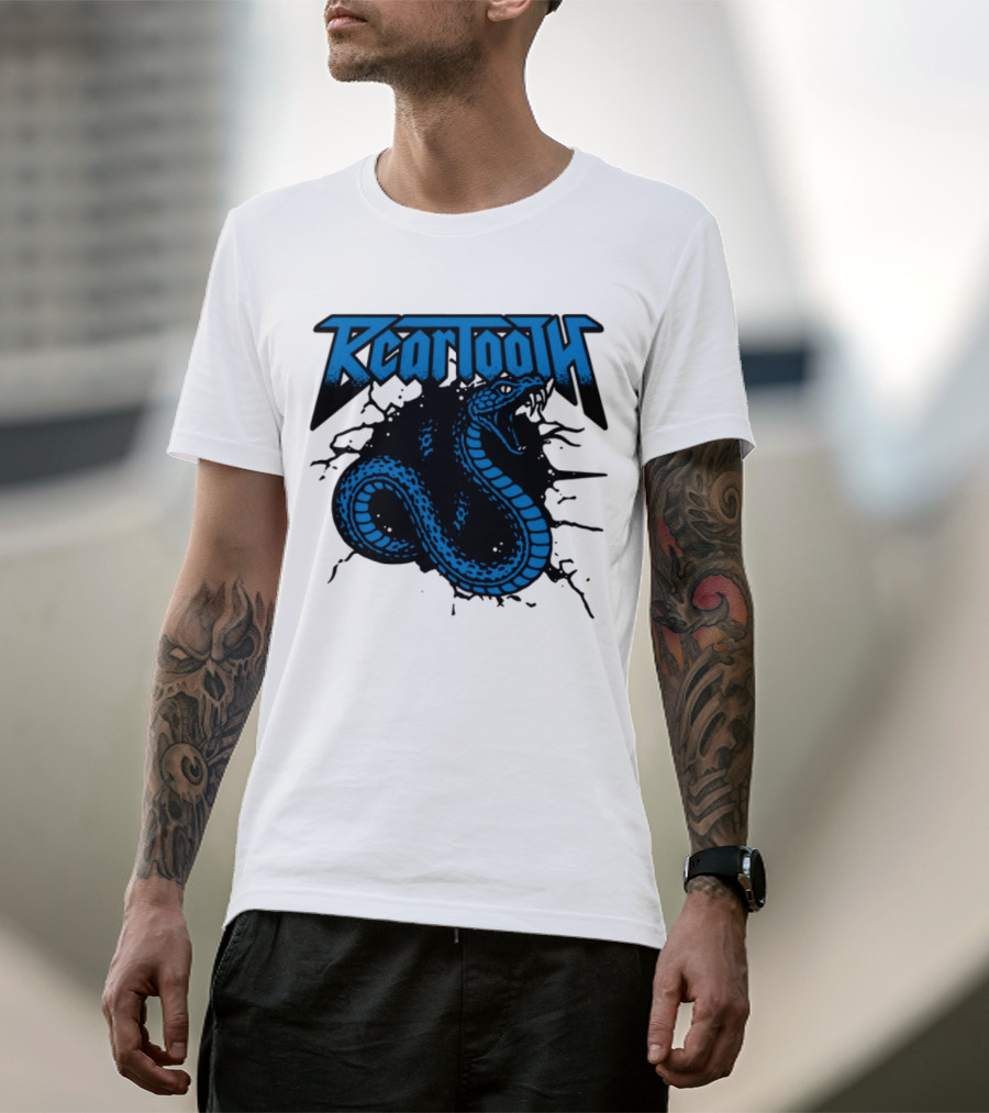 Rcartooth Blue Snake T-Shirt
