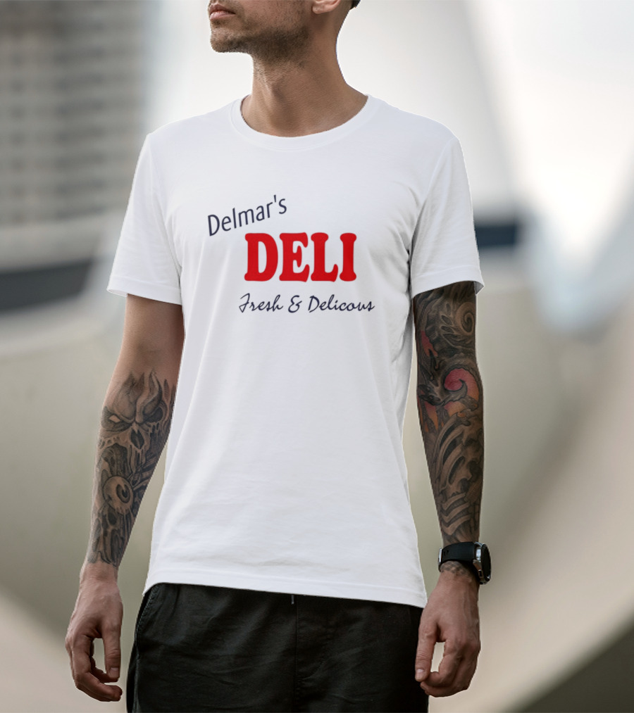 Delmar's Deli Fresh & Delicious Peter Parker Connection T-Shirt
