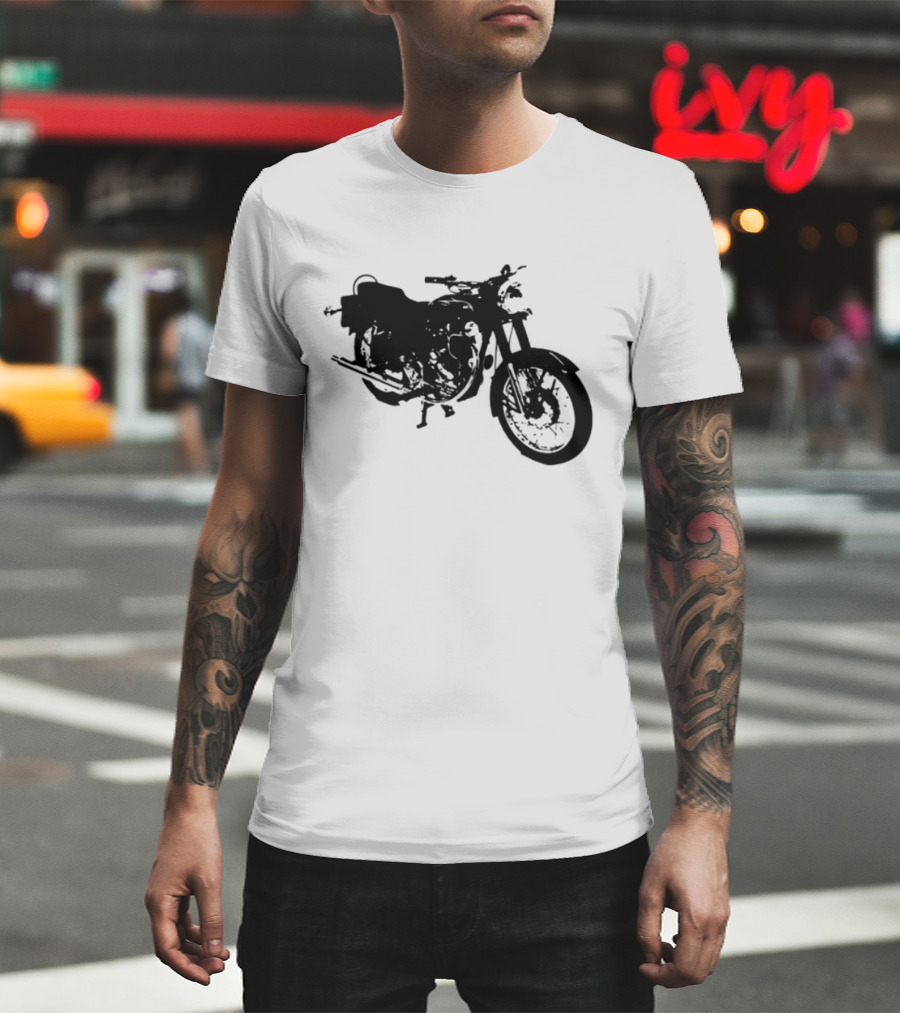 Bacon Hair Riding Motorcycle Fun Adventure T-Shirt