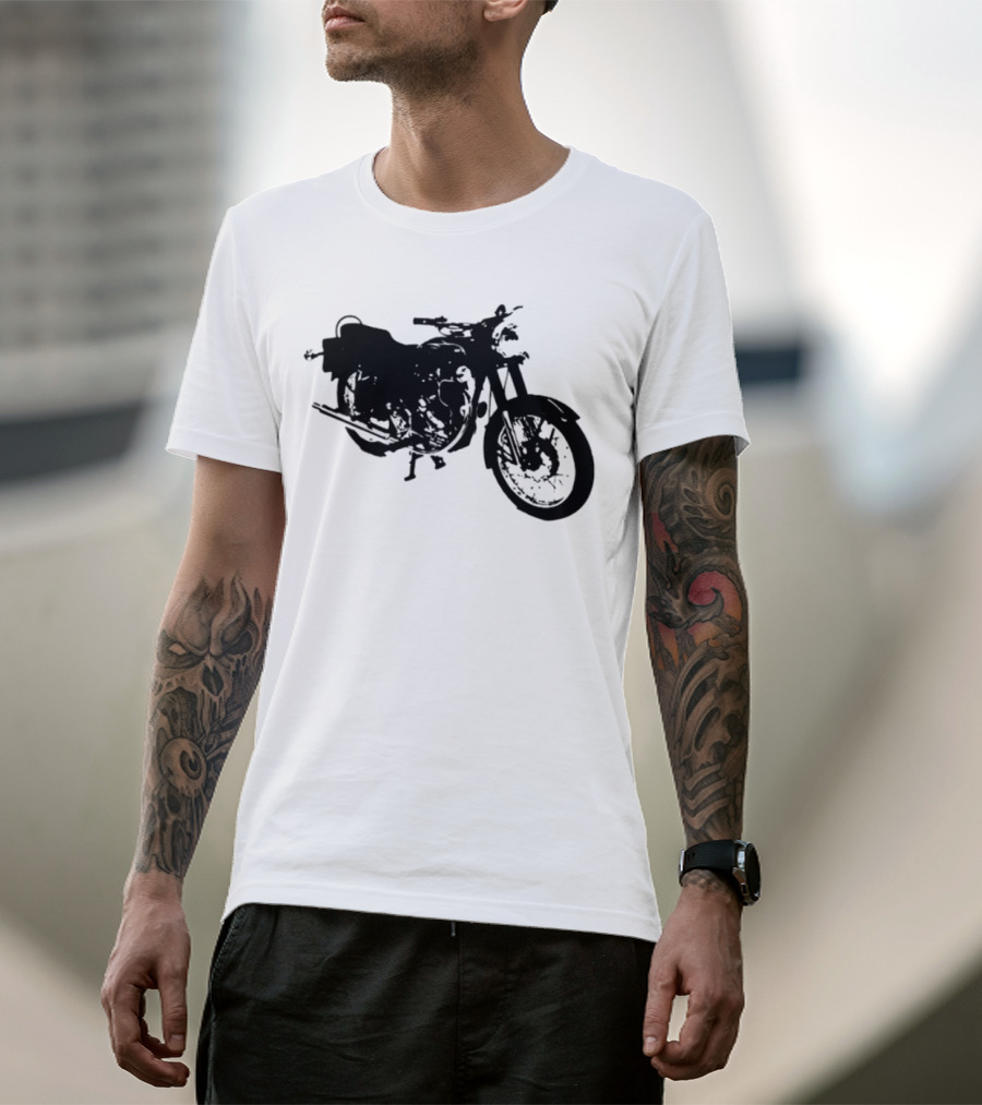 Bacon Hair Riding Motorcycle Fun Adventure T-Shirt