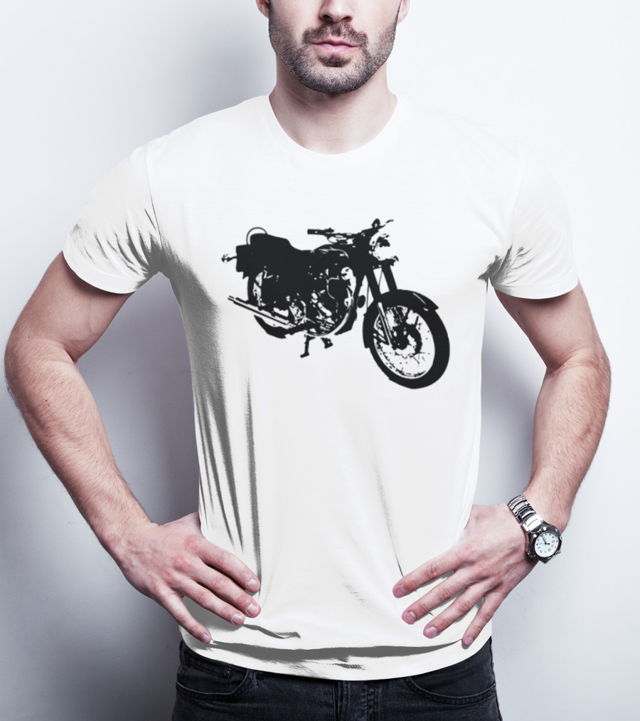 Bacon Hair Riding Motorcycle Fun Adventure T-Shirt