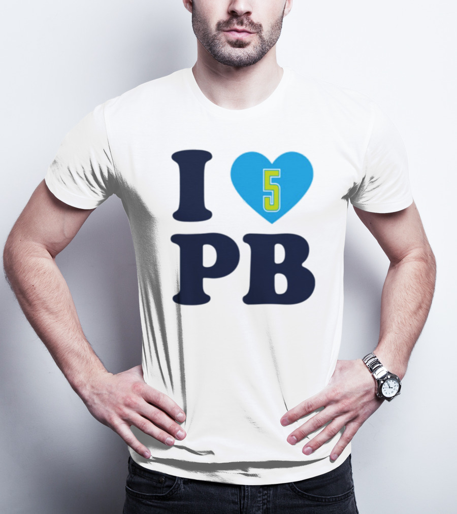 Azzi Fudd I Love 5 Heart Pb Paige Bueckers T-Shirt