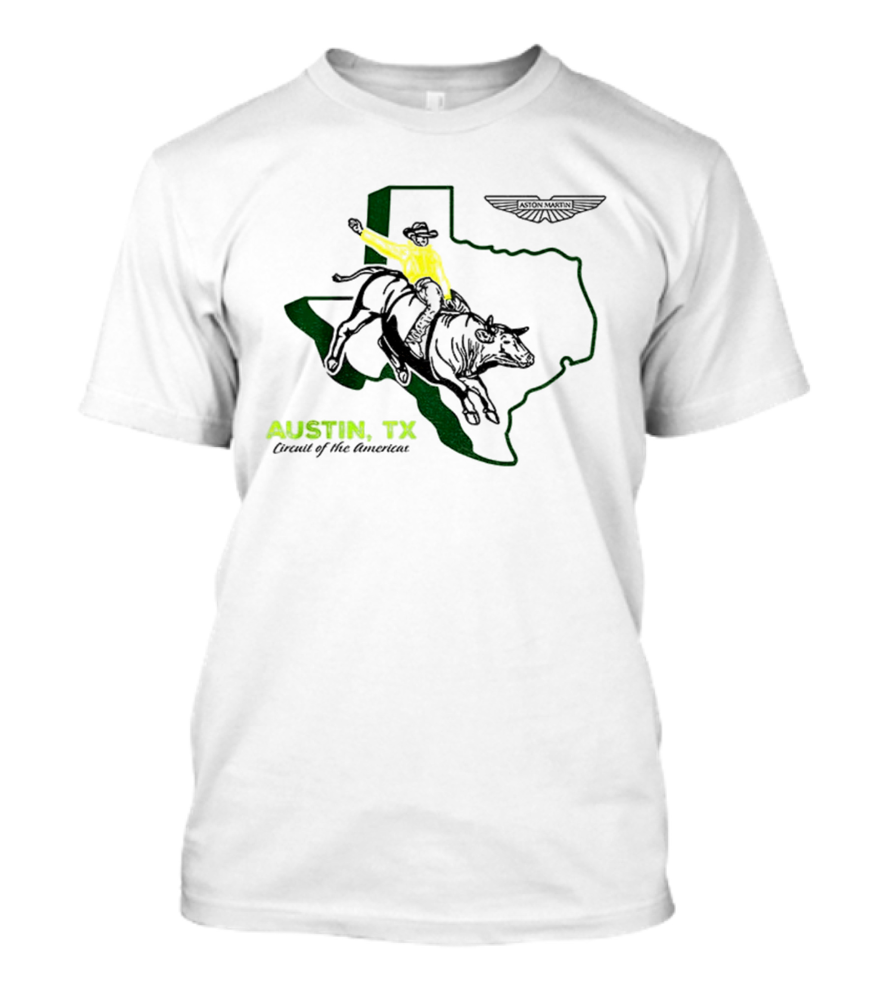 Aston Martin Texas Circuit Of The Americas Austin TX T-Shirt