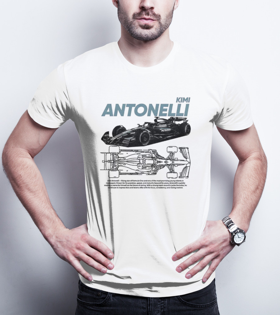 Kimi Antonelli Motorsport Fan Rising Star Formula One Racing Enthusiast T-Shirt