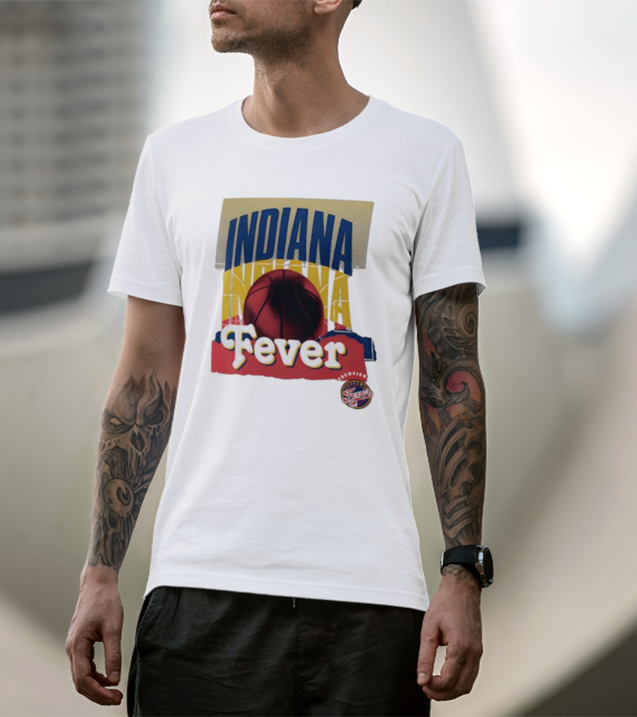 Indiana Fever Basketball 2025 WNBA Playoffs Power Forward Fever Edition T-Shirt