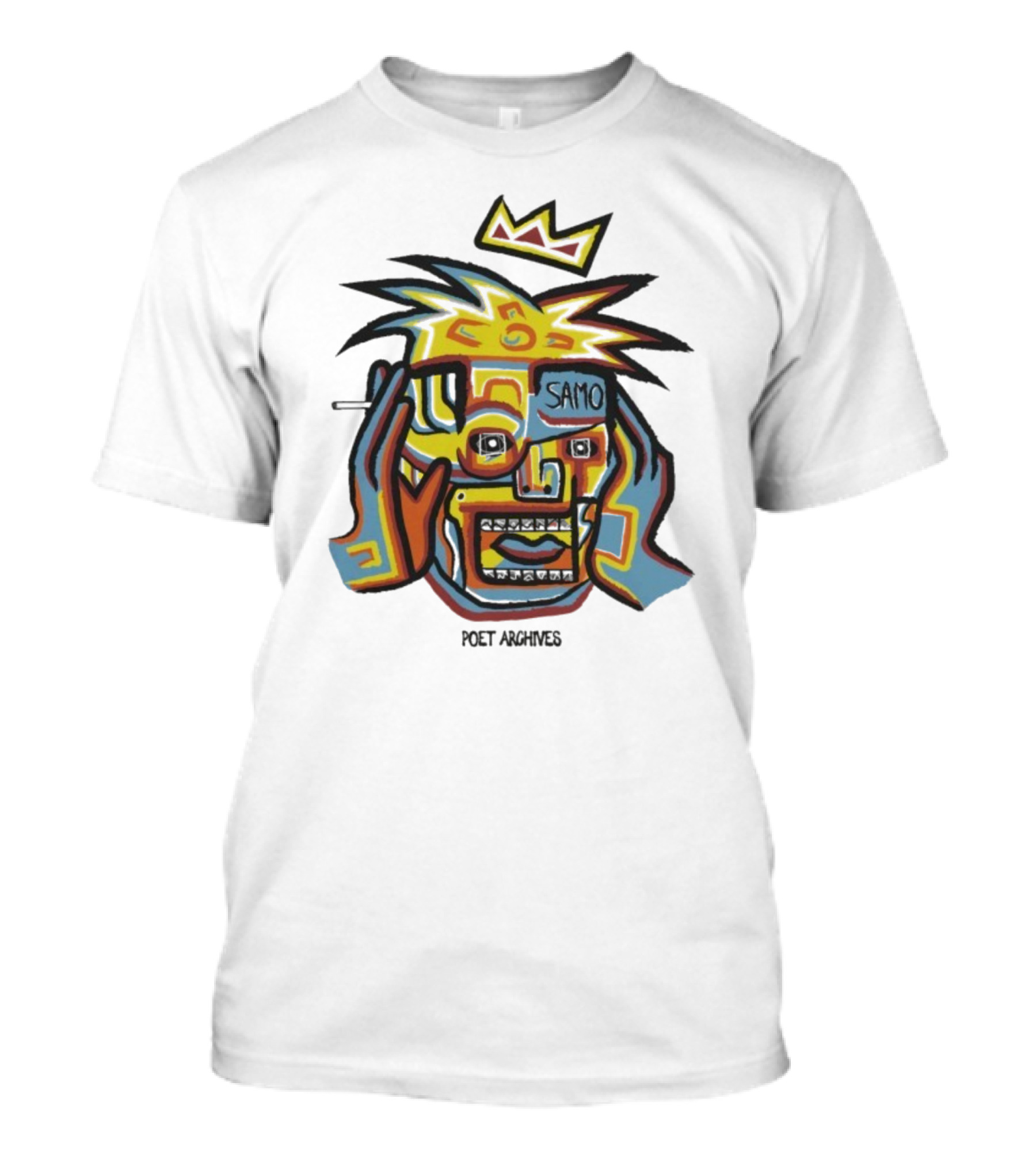 SAMO Crown Poet Archives Street Art Inspired T-Shirt