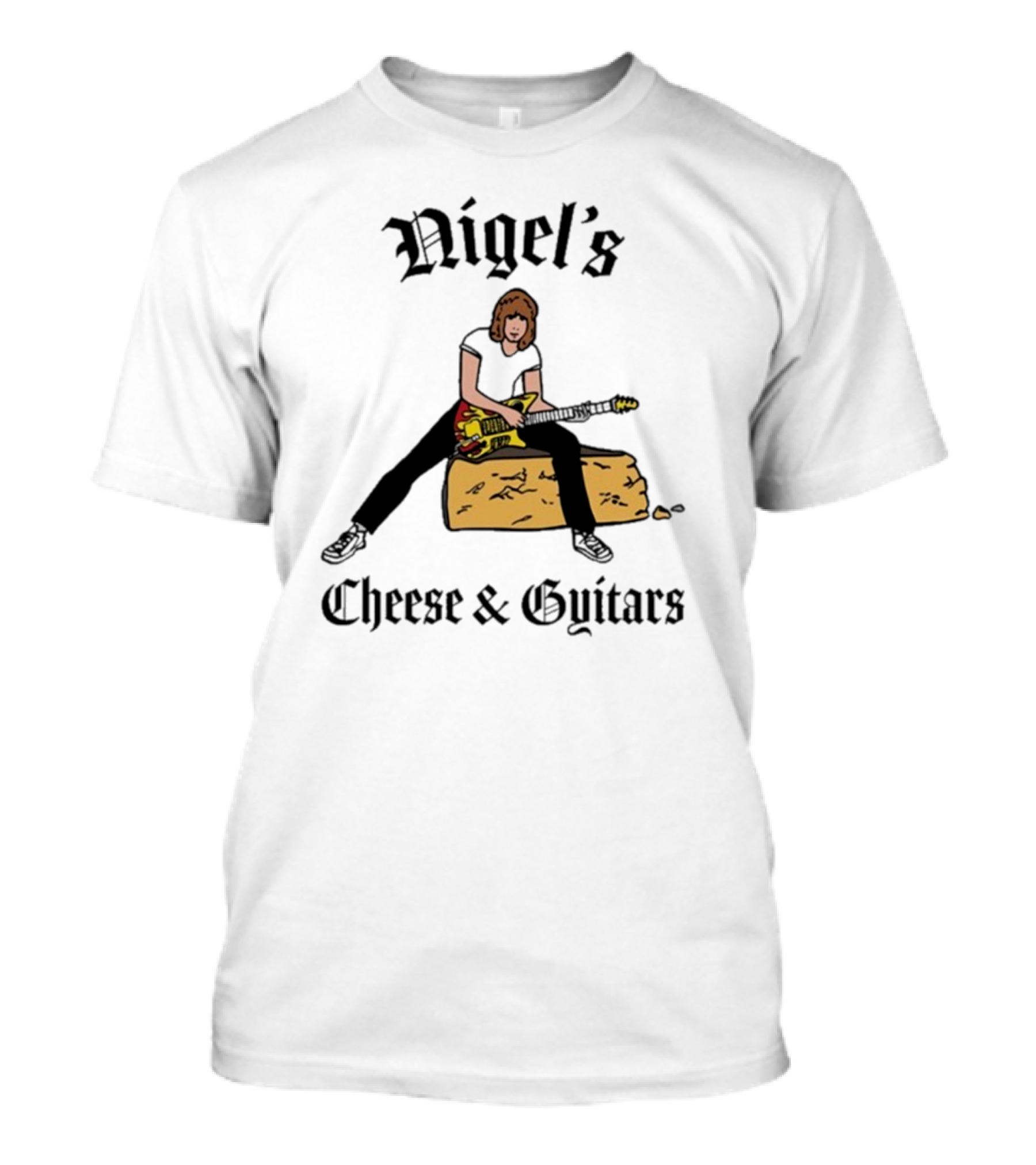 Nigel’s Cheese And Guitars Spinal Tap II Graphic T-Shirt