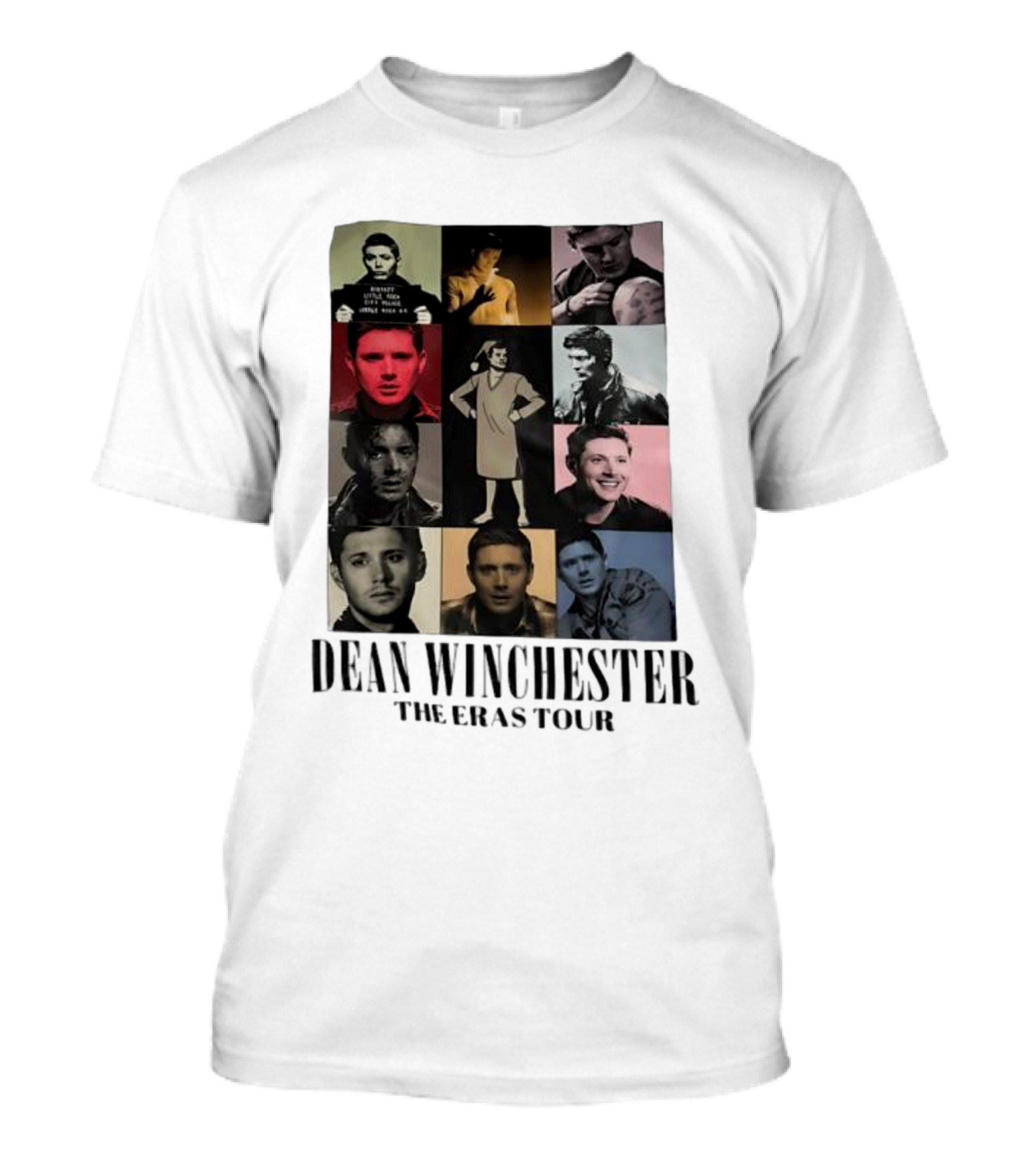 Dean Winchester The Eras Tour Supernatural TV Show T-Shirt