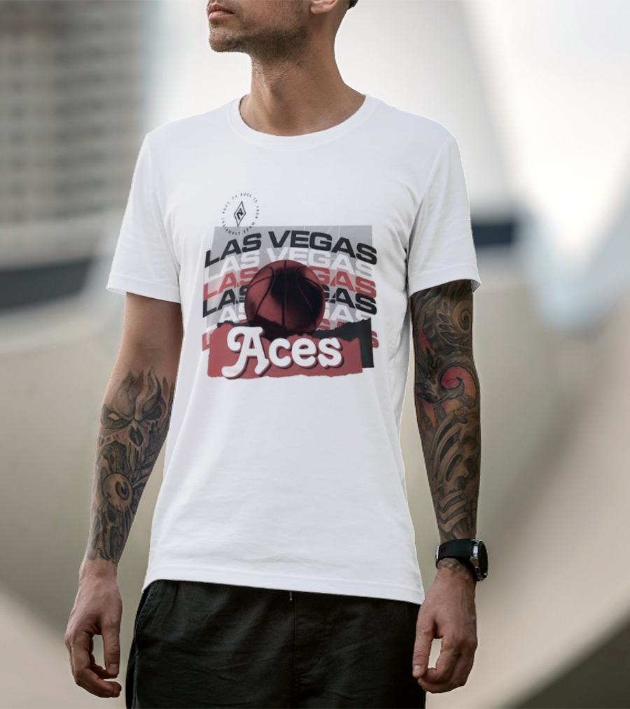 Las Vegas Aces Basketball 2025 WNBA Playoffs Power Forward Team Spirit T-Shirt