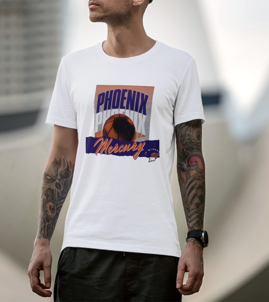Phoenix Mercury Basketball 2025 WNBA Playoffs Power Forward T-Shirt