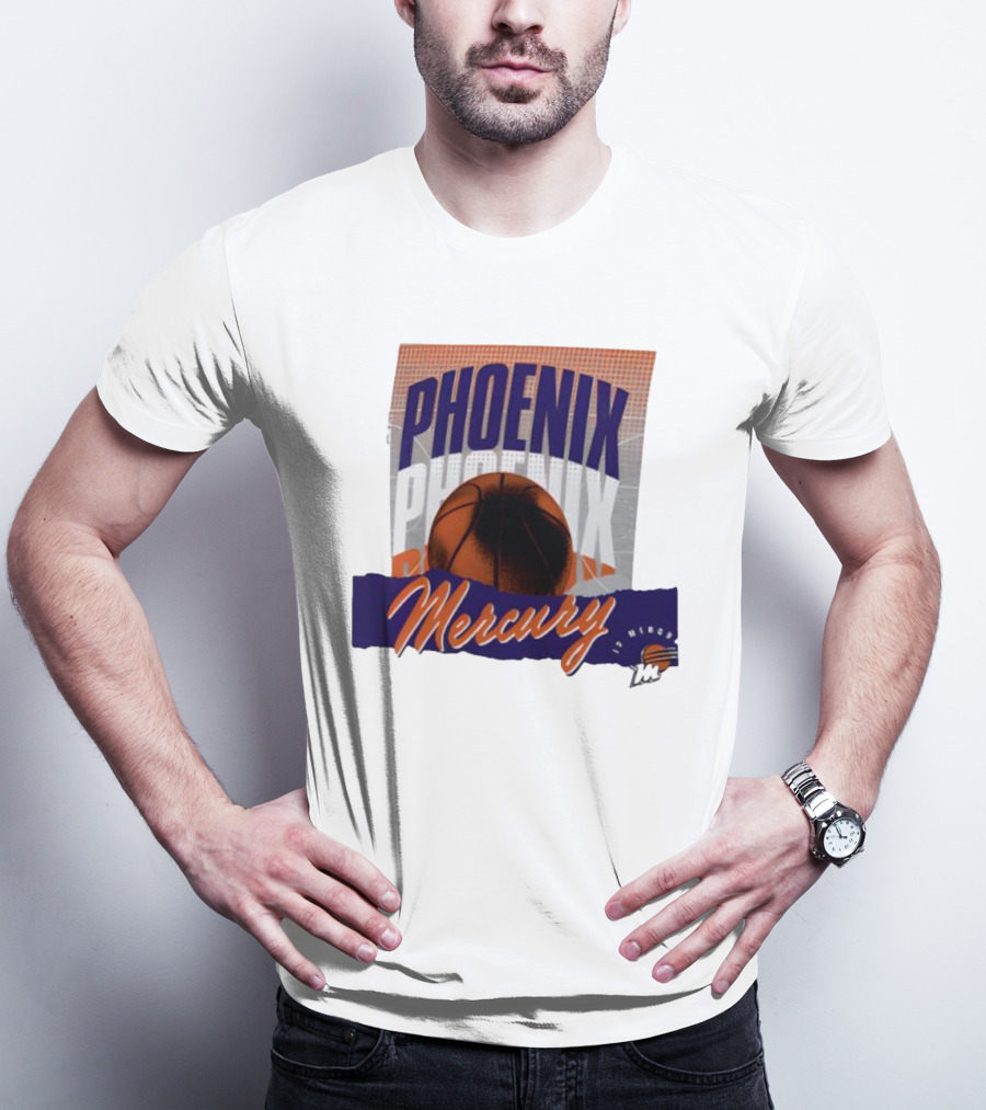 Phoenix Mercury Basketball 2025 WNBA Playoffs Power Forward T-Shirt
