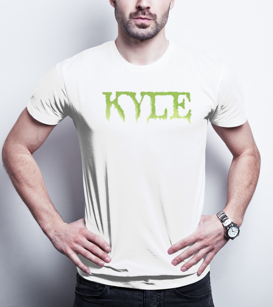 Send It Kyle Bold Green Typography T-Shirt