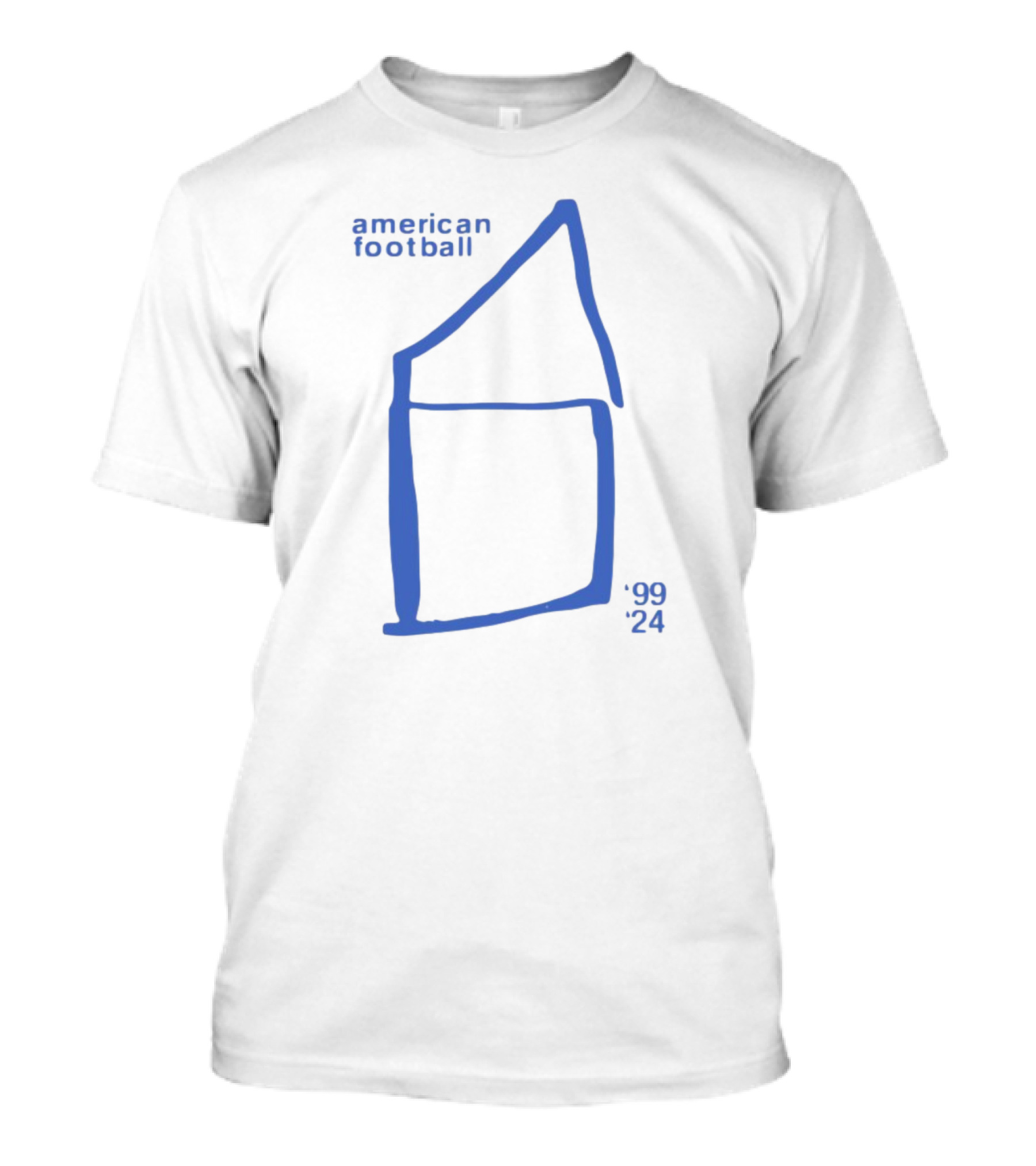 American Football 25th Anniversary Tour 1999-2024 House Sketch T-Shirt
