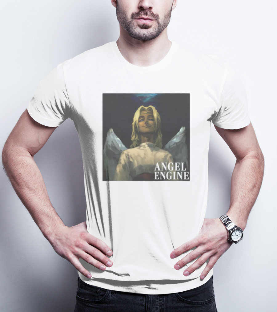 Angel Engine Uriel Angelic Wings Character T-Shirt