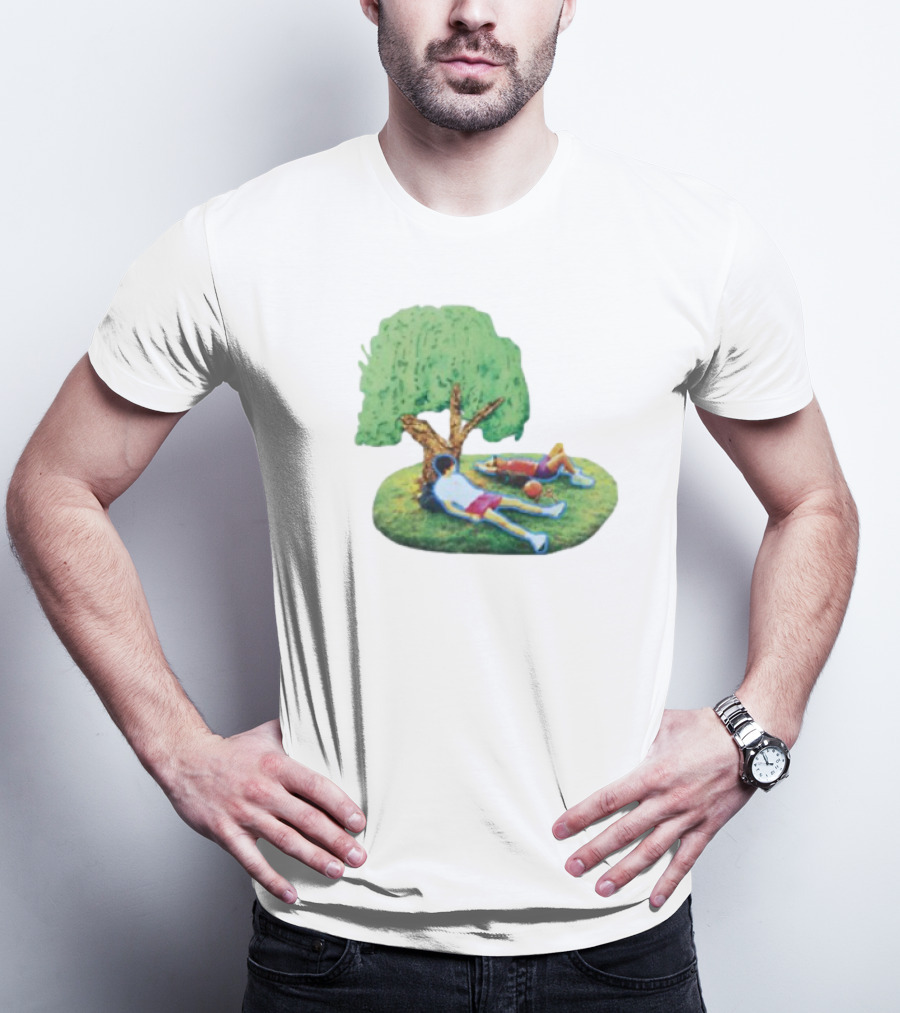 Slushynoobz Tree Relaxing Under Summer Shade With Friends T-Shirt