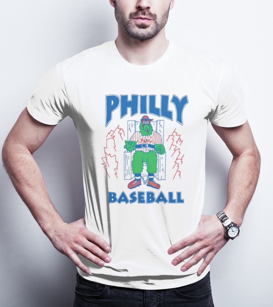 Philly Baseball You Judge From The Shore Never Sunk Into The Deep Where I Dwell T-Shirt