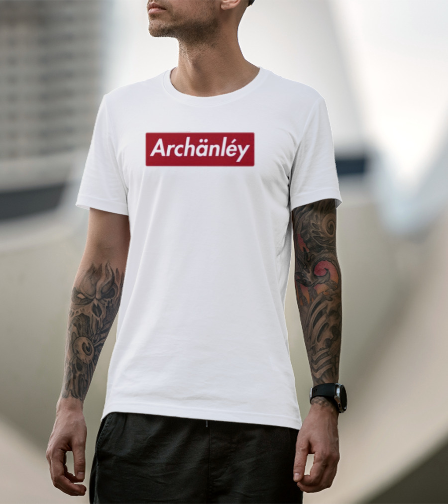 Archänlèy Red Box Style T-Shirt