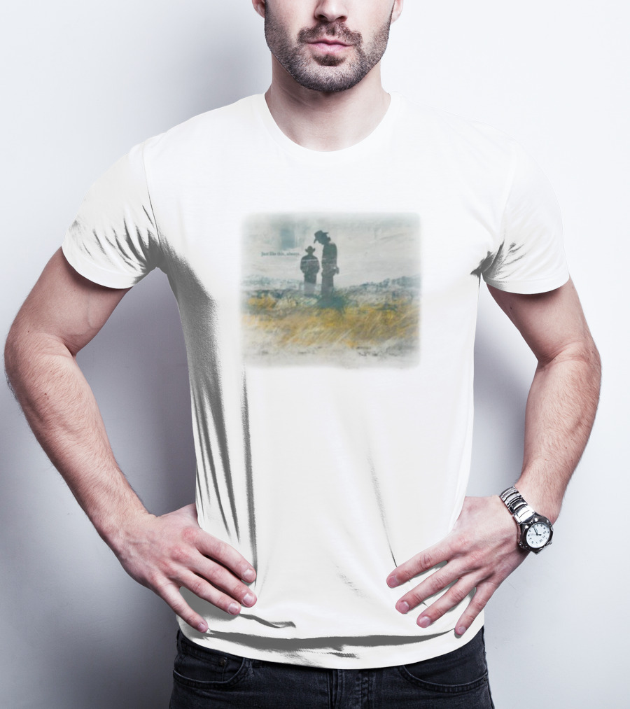 Brokeback Mountain Just Like This Always Cowboy Silhouette Landscape T-Shirt