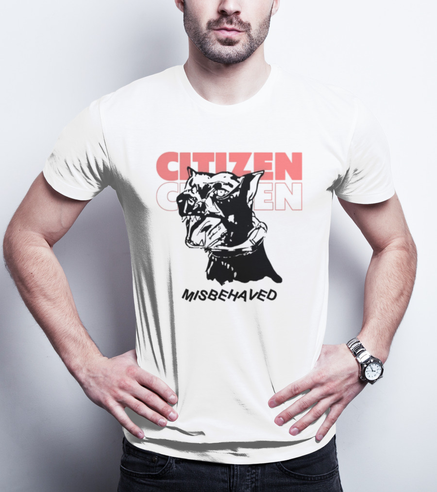 Citizen Misbehaved Classic Drama Iconic Style T-Shirt