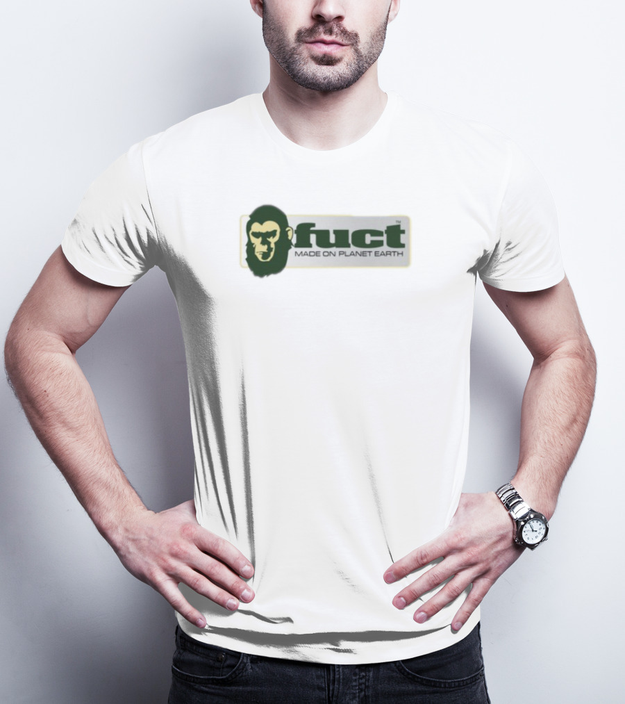 Fuct Made On Planet Earth Gorilla Icon T-Shirt
