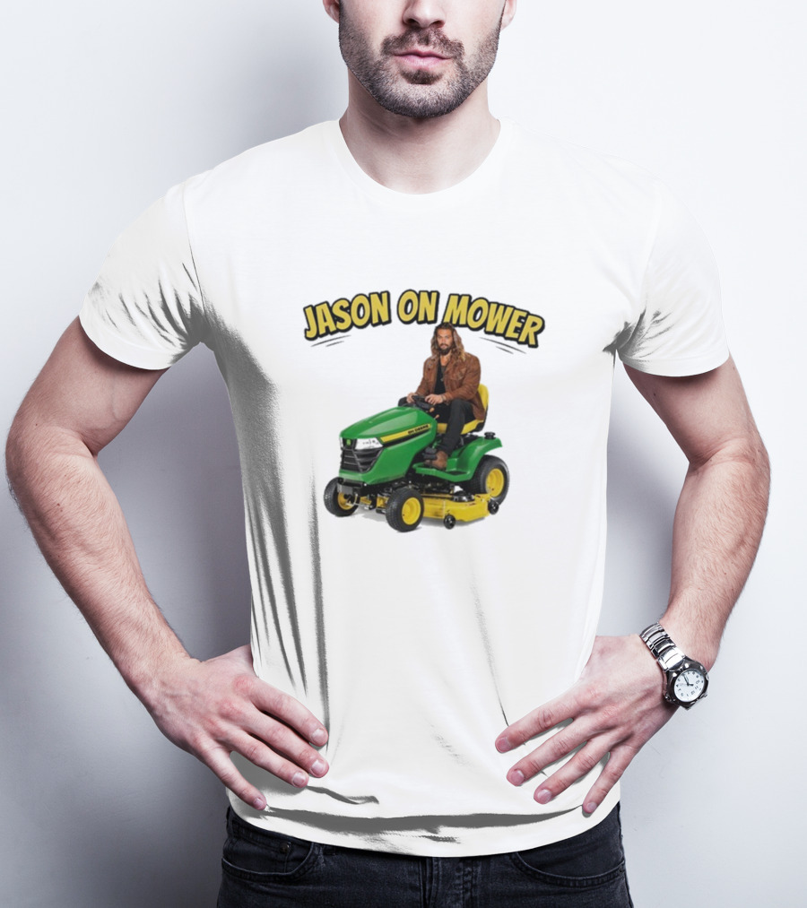 Jason On Mower John Deere T-Shirt
